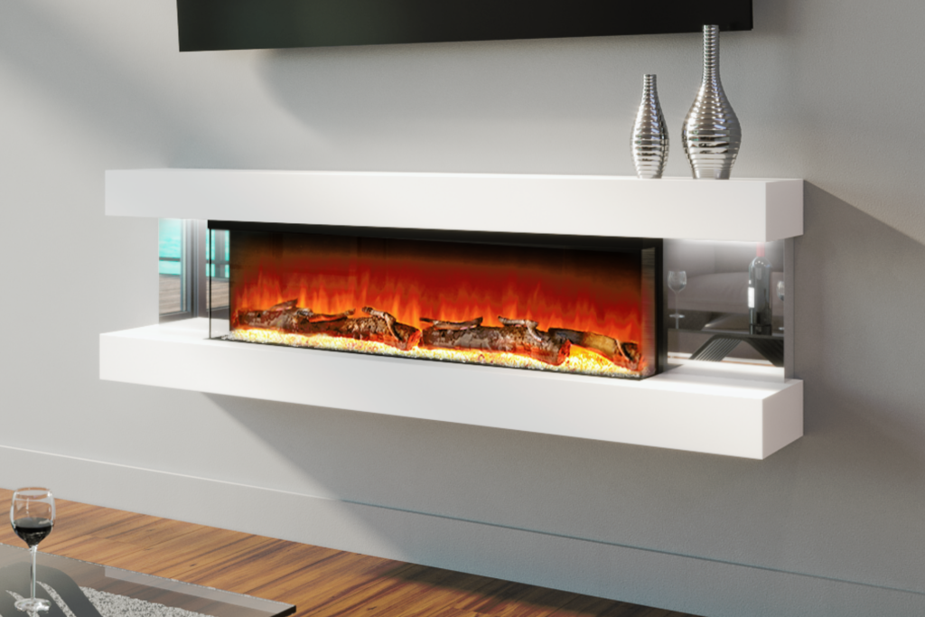 Evolution Fires Vision - Wall Mounted Electric Fireplace | Evolution Fires